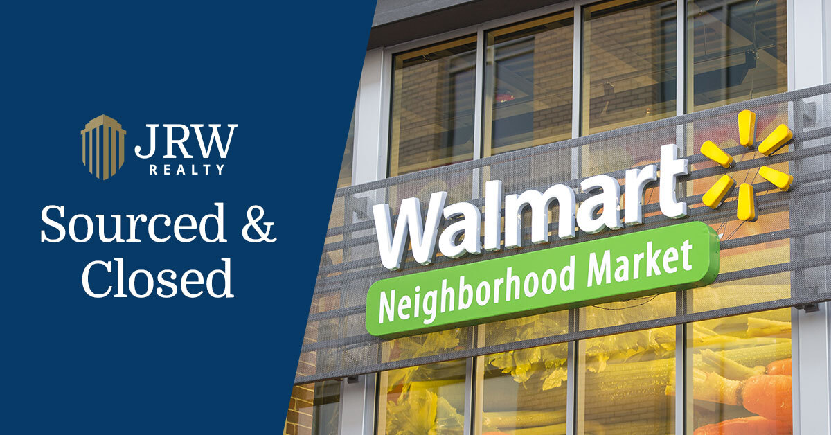 JRW Realty Facilitates the Acquisition of Six Walmarts in Louisiana